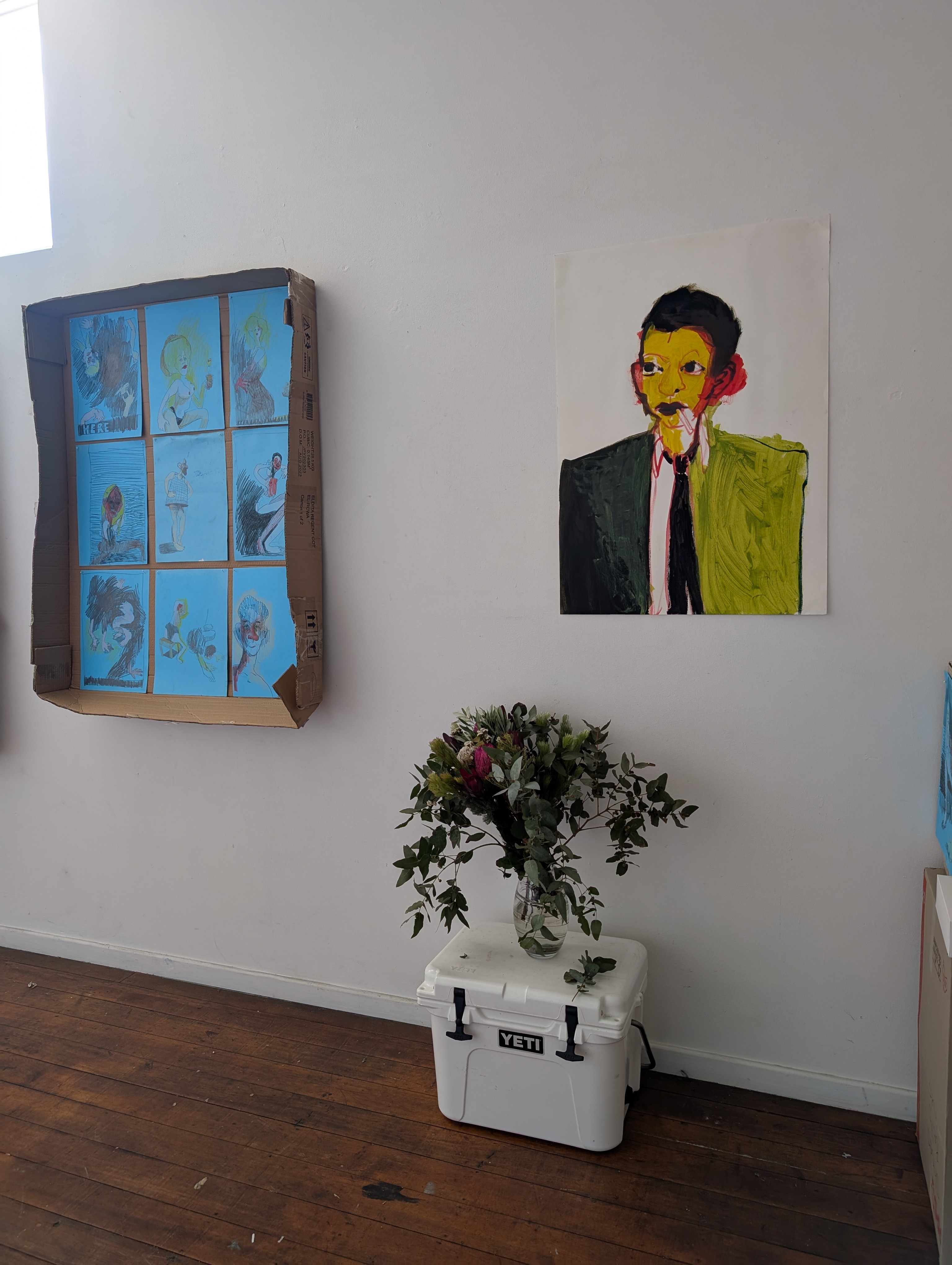 Way offline: Show(off) Drawings – You can't dance in a narrow boat