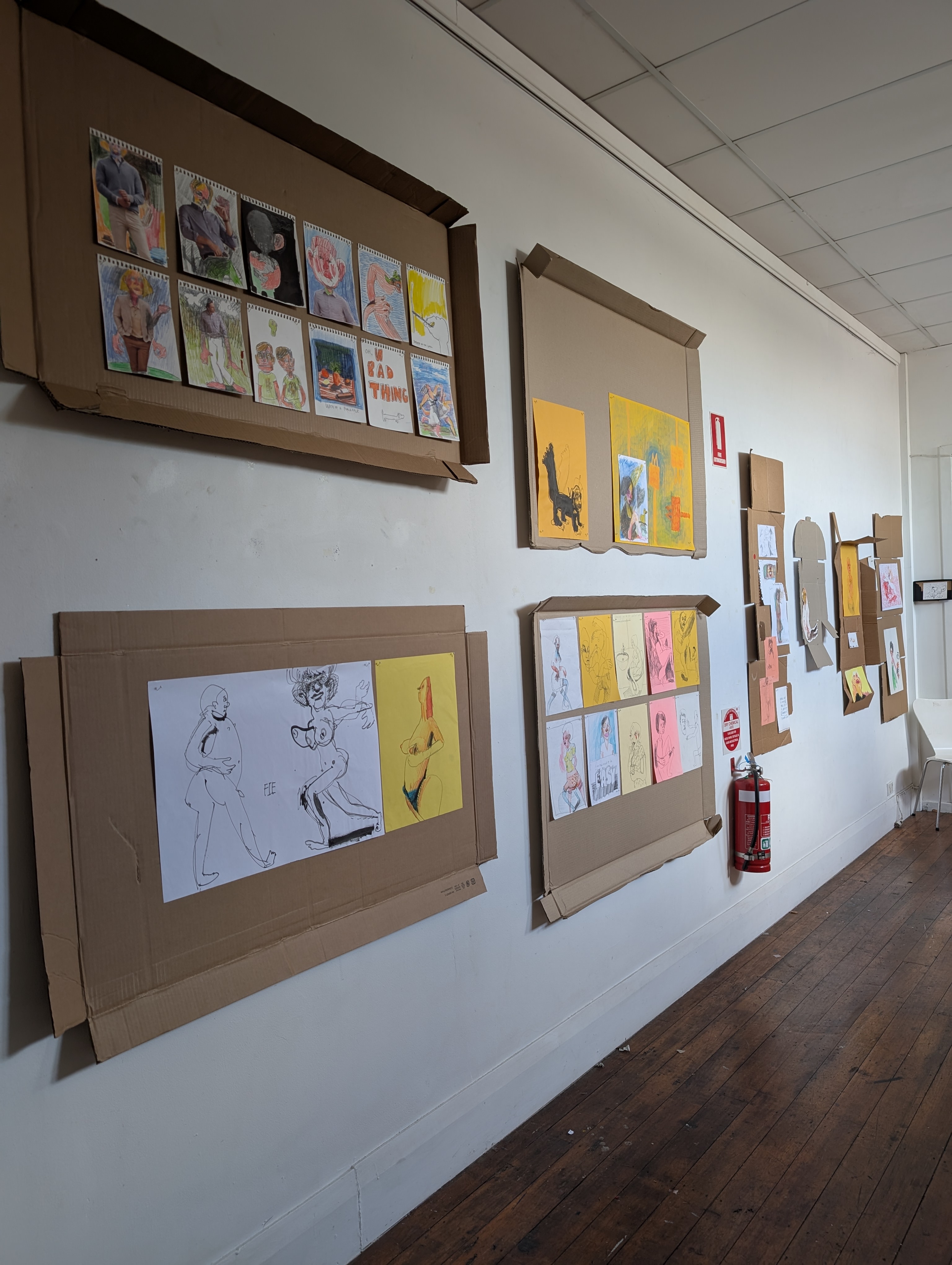 Way offline: Show(off) Drawings – You can't dance in a narrow boat